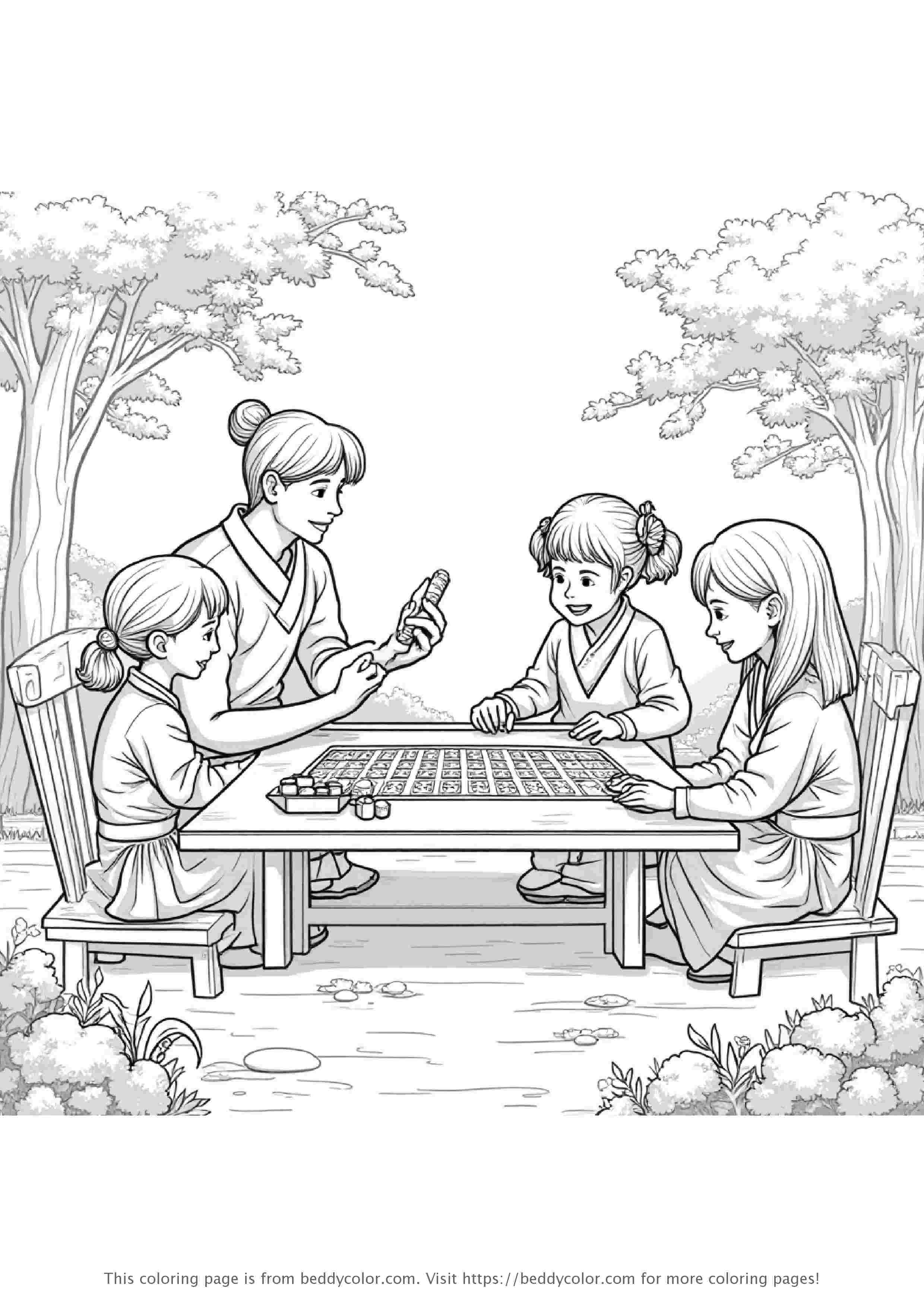 Spring Festival Coloring Pages - BeddyColor