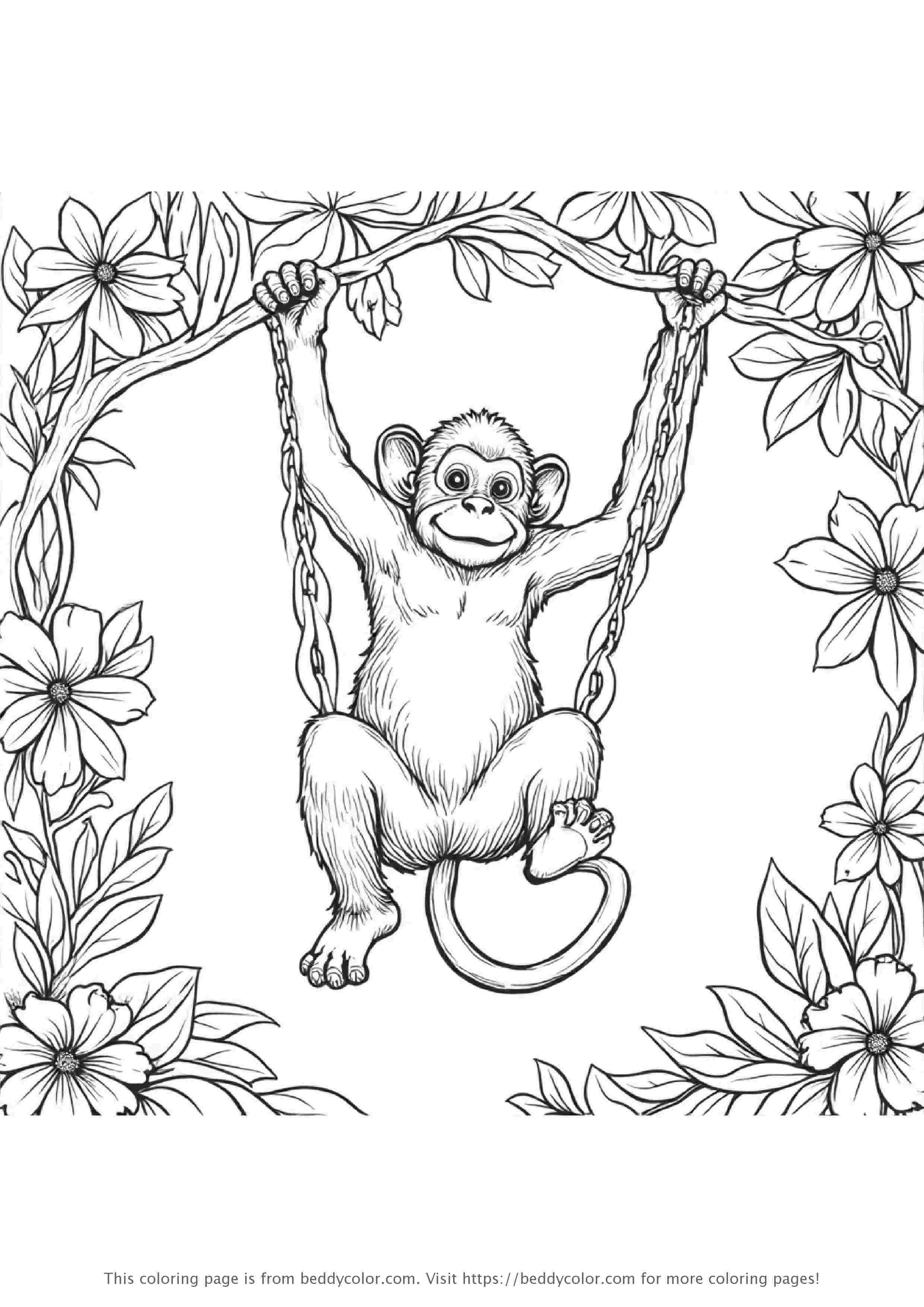 Wild Animal Coloring Pages - BeddyColor