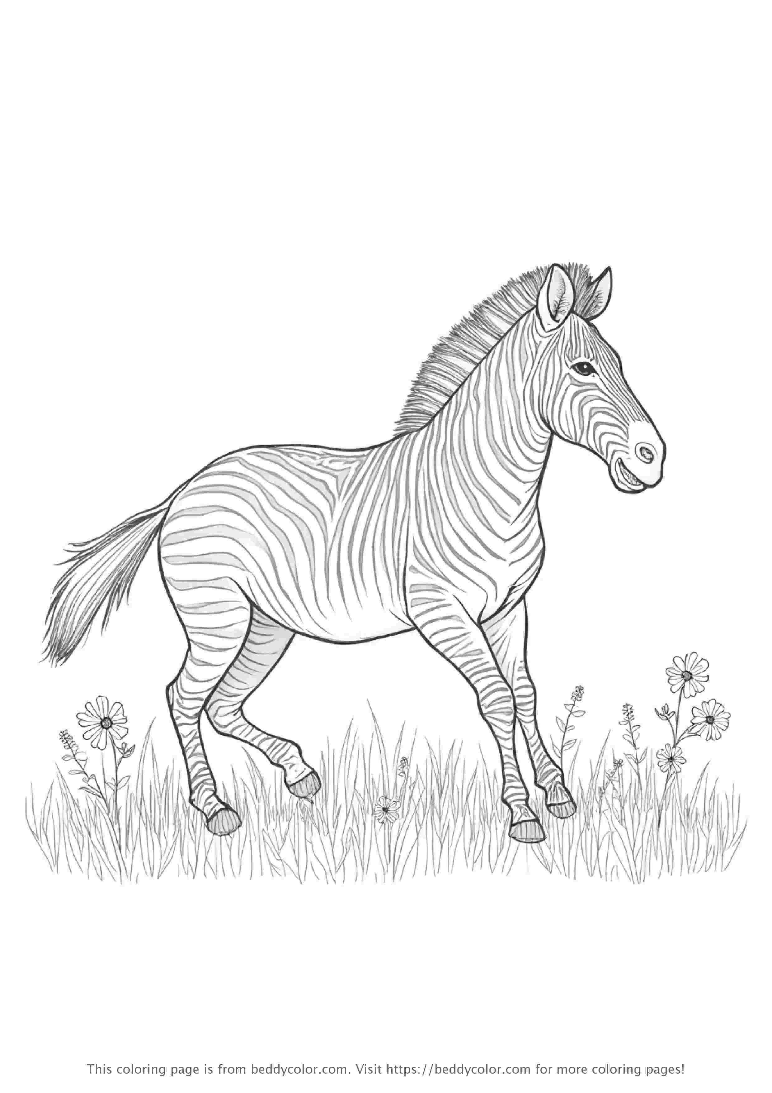 Wild Animal Coloring Pages - BeddyColor